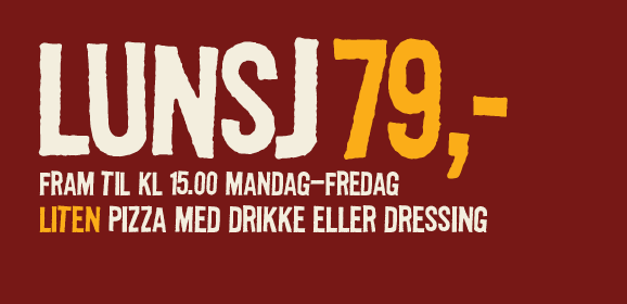 Pizzabakeren - Pizzabakeri, takeaway og levering, Norge.